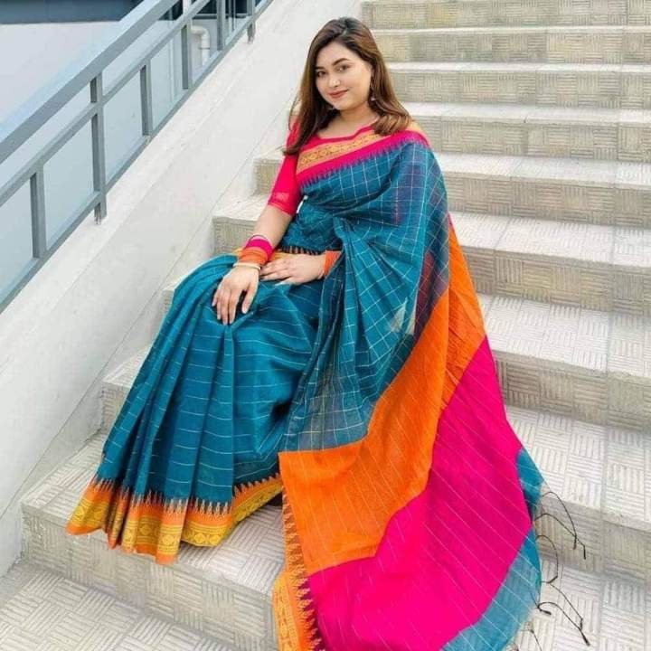 Step Out in Style with Madurai Tangail Saree for Women - Perfect for ...