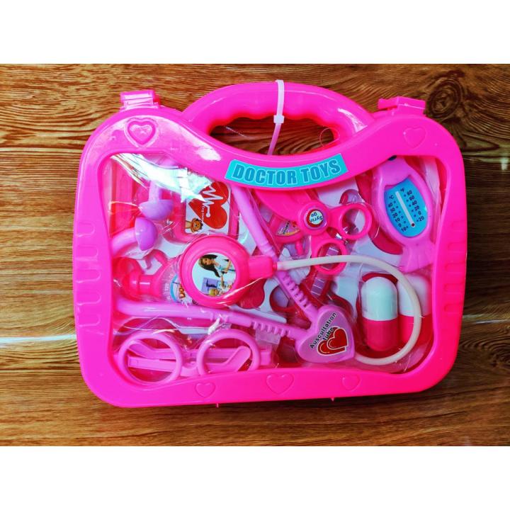 Kids Doctor Toys Pretend Play Set For Children Doctor Set Medicine Box ...