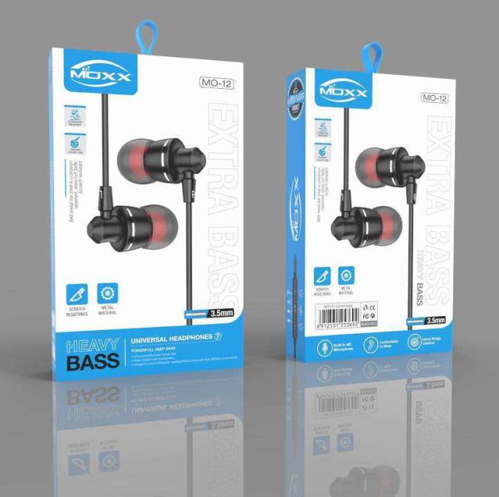 MOXX Universal Earphone (MO-12) | Daraz.com.bd