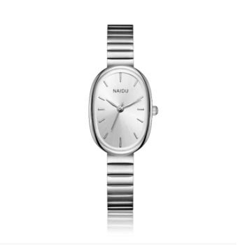 Inspired by cn Women Quartz Watch Oval Shaped Fashion Mini Case Small ...