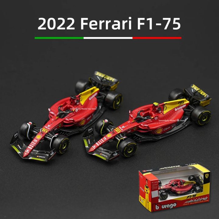 Bburago 1:43 Ferrari 2022 F1-75 Die Cast Vehicles Collectible Model ...