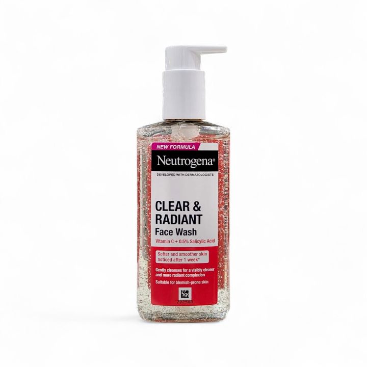 Neutrogena Clear and Radiant Face Wash 200ml | Daraz.com.bd