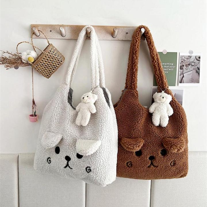 【Free Returns】 Shoulder Totes Lamb Shopping Imitation For Handbag Women ...