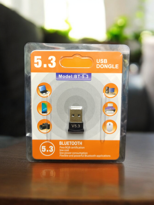 Bluetooth 5.3 USB Dongle – BT 5.3 Wireless Adapter for PC & Laptop ...