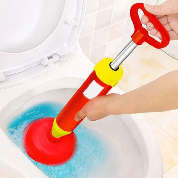 Manual Multifunctional High Pressure Drain Buster Home Sink Clog ...