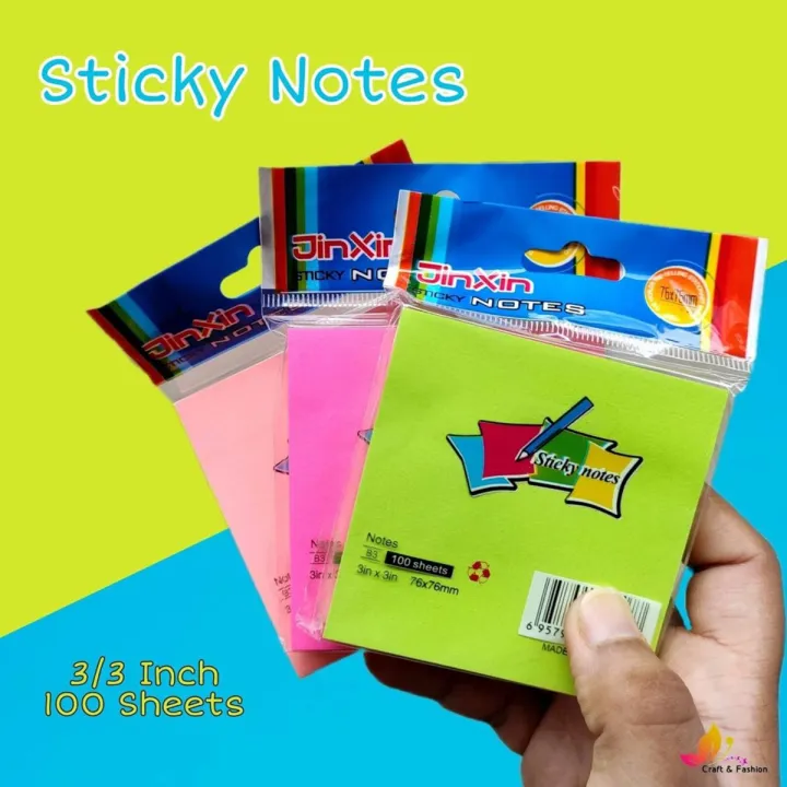 Sticky Note 100 Sheets-Square | Daraz.com.bd