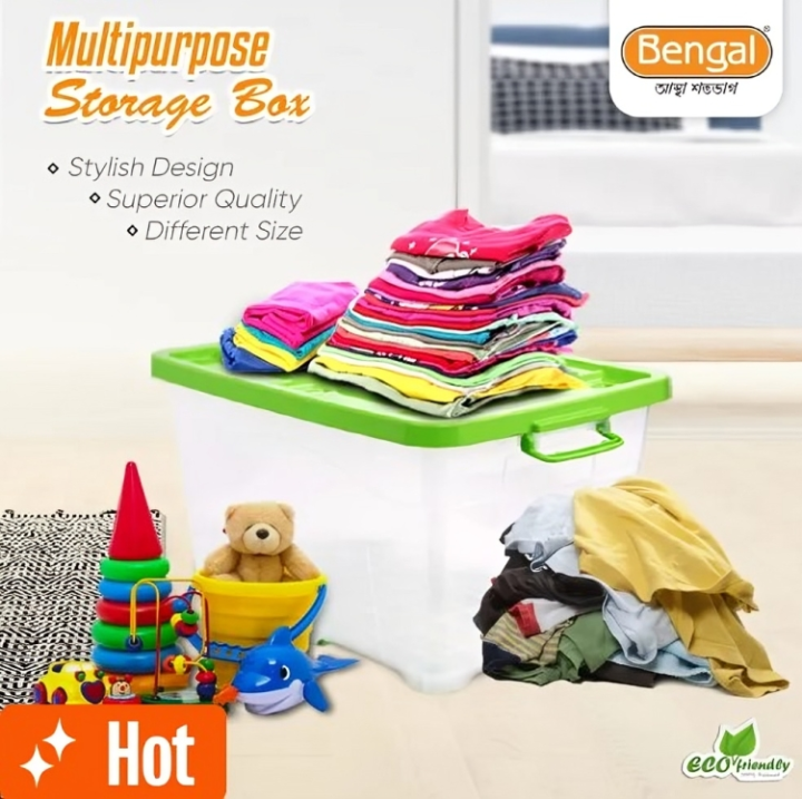 Bengal Plastic Cargo box Storage Basket 1 piece 79 Litter capacity ...