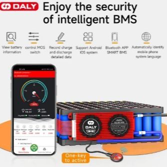 Daly Smart BMS 4S-32S LiFePO4 Battery BMS BT Optional - Advanced Daly Smart BMS for LiFePO4 ...