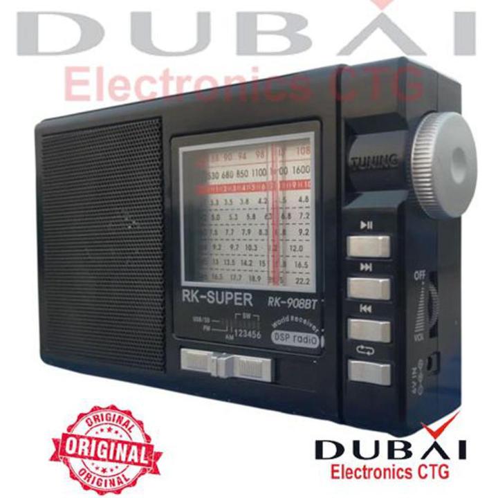 RK-908, Radio 8 Band, RK Super AC/DC 8 Band Radio With USB/SD Music ...