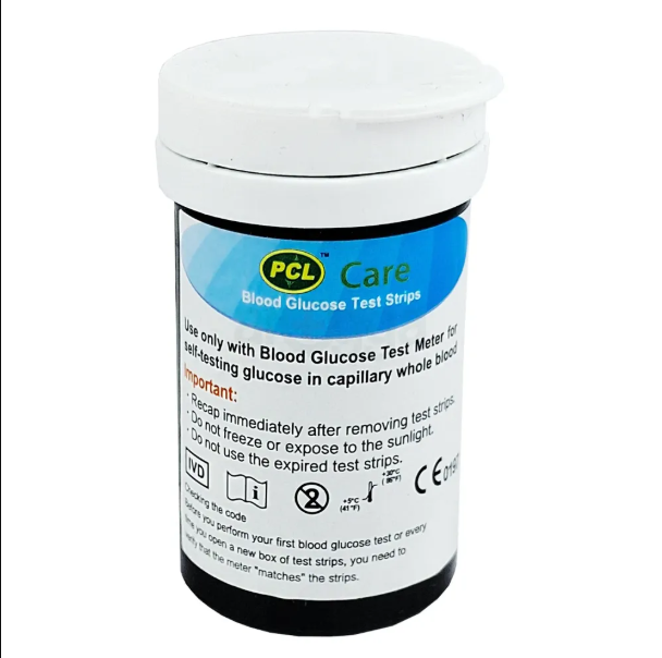 PCL Care Glucose Test Vial Strips 50 pcs | Daraz.com.bd