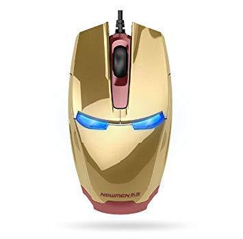 Newman Iron Man Design Wired Computer Mouse | Daraz.com.bd