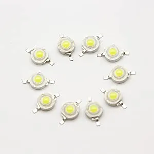 10pcs High Power Led Chip, 1W LED Beads SMD Chip Light Bulb Super ...