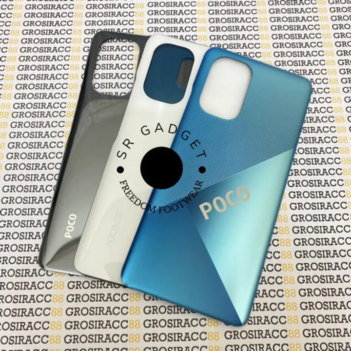 Replacement Backshell Glass Panel for Xiaomi Poco F3 Battery Back Door ...