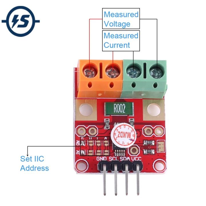 【YIYANGMAOYI111】INA226 Voltage Monitor 0-36V 20A IIC Power Sensor Module | Daraz.com.bd