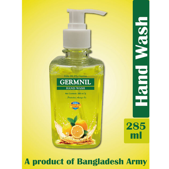 Germnil Hand Wash Lemon 285 ml | Daraz.com.bd