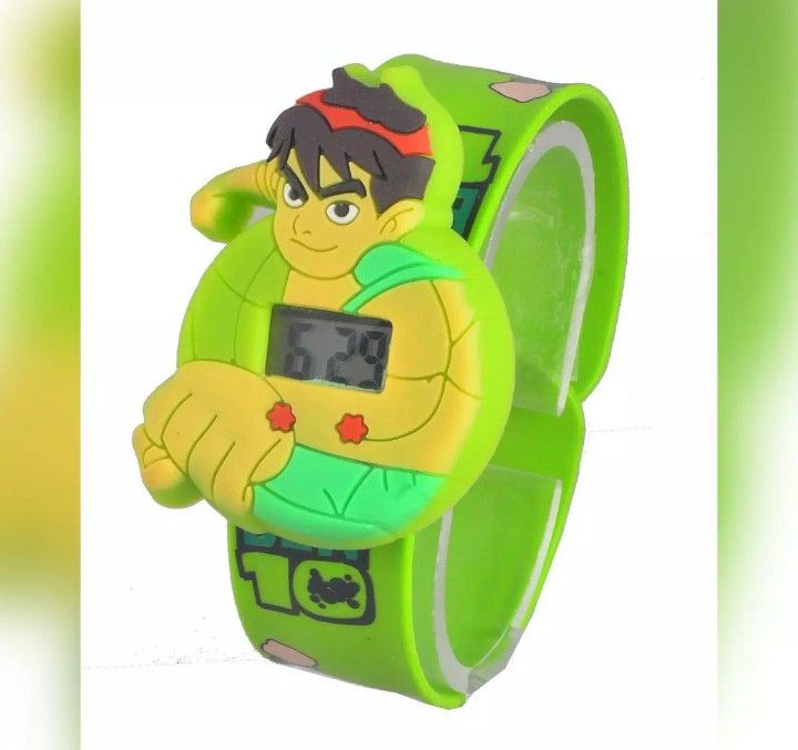Ben 10 Watch for Kids - Green | Daraz.com.bd