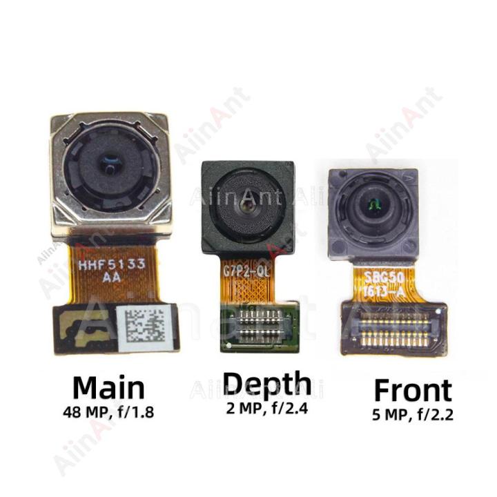 Original Small Front Selfie Back Macro Depth Wide Main Rear Camera Flex ...