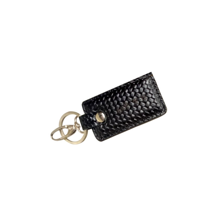 B&W Black shinny Color Leather Key ring | Daraz.com.bd