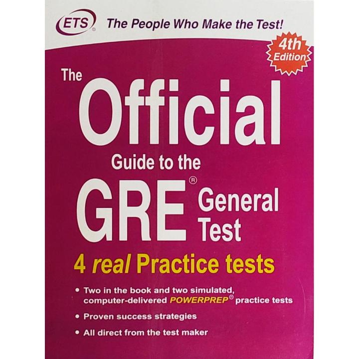 The Official Guide to the GRE General Test - 209275520 | Daraz.com.bd