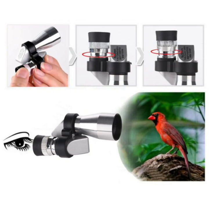 8x20 Low-light Night Vision Zoom Monocular Outdoor Portable Telescope ...