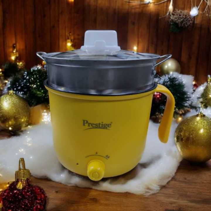 Prestige 2.1L Household Kitchen Electric Cooking Pot with Steamer_D ...