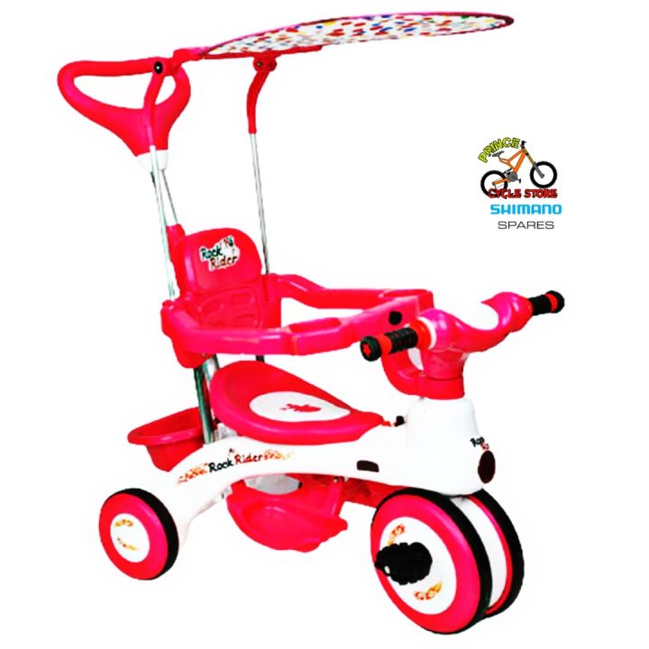 RFL Jim & Jolly Rock Rider Complete 9M - Pink/Blue Tricycle For Baby ...