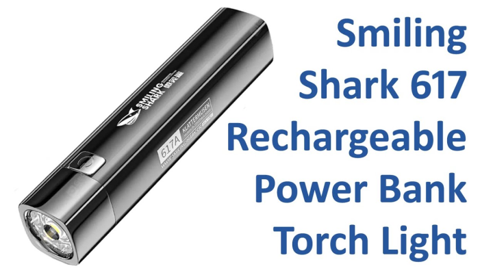 Smiling Shark 617 LED Rechargeable Torch Light | Daraz.com.bd