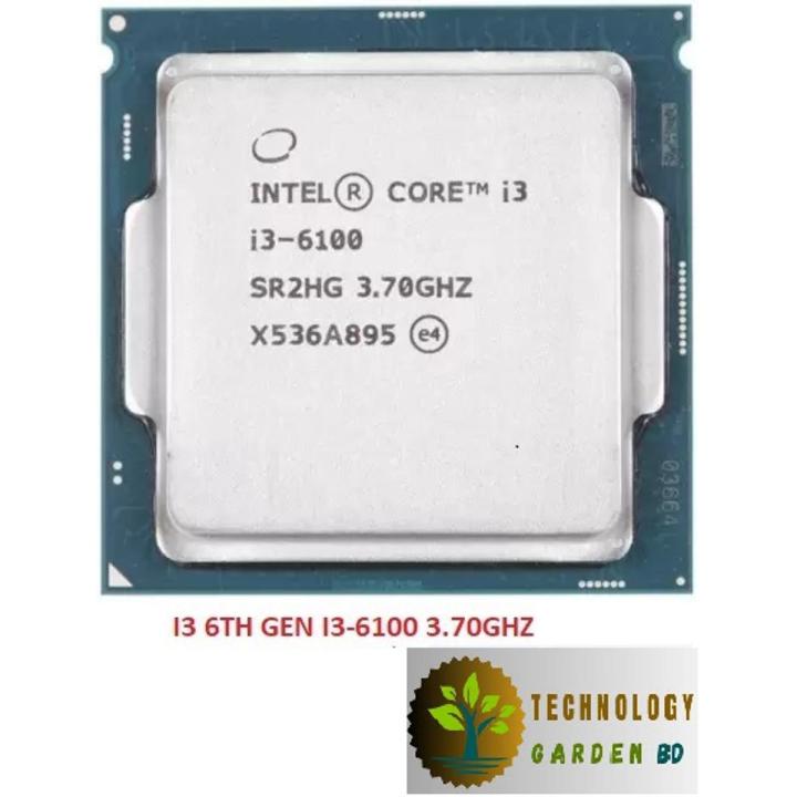 Intel Core i3-6100 6th Gen 3MB Cache 3.70GHz Processor | Daraz.com.bd