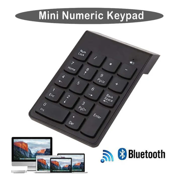 【happy one】Wireless Numeric Keyboard 3.0 Mini Numeric Keypad Number Pad ...