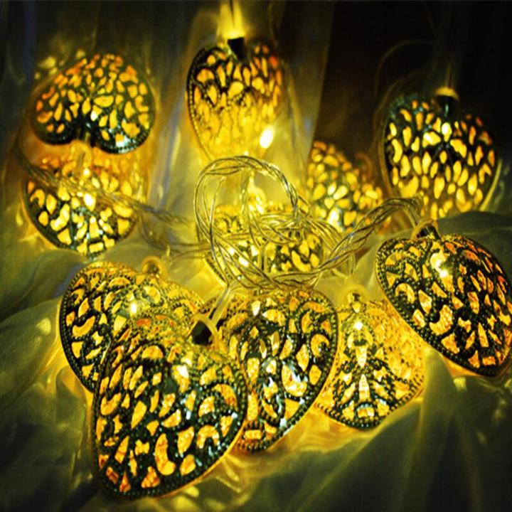 Love Fairy Lights Heart Shaped Decorative Fairy Lights 20 LED, Home ...