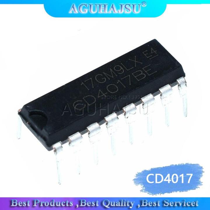 【happy one】CD4017BE 4017 DECADE COUNTER DIVIDER IC | Daraz.com.bd
