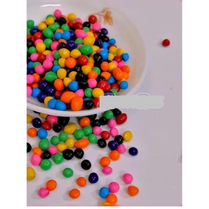 Choco Bean Multi Color Pearls / Sugar Ball / Cake Decoration . (25 gm ...