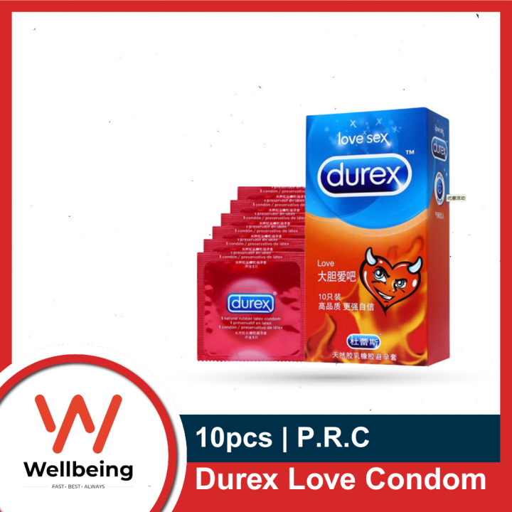 Durex Love Condom - 10pcs Pack (Made In China) | Daraz.com.bd