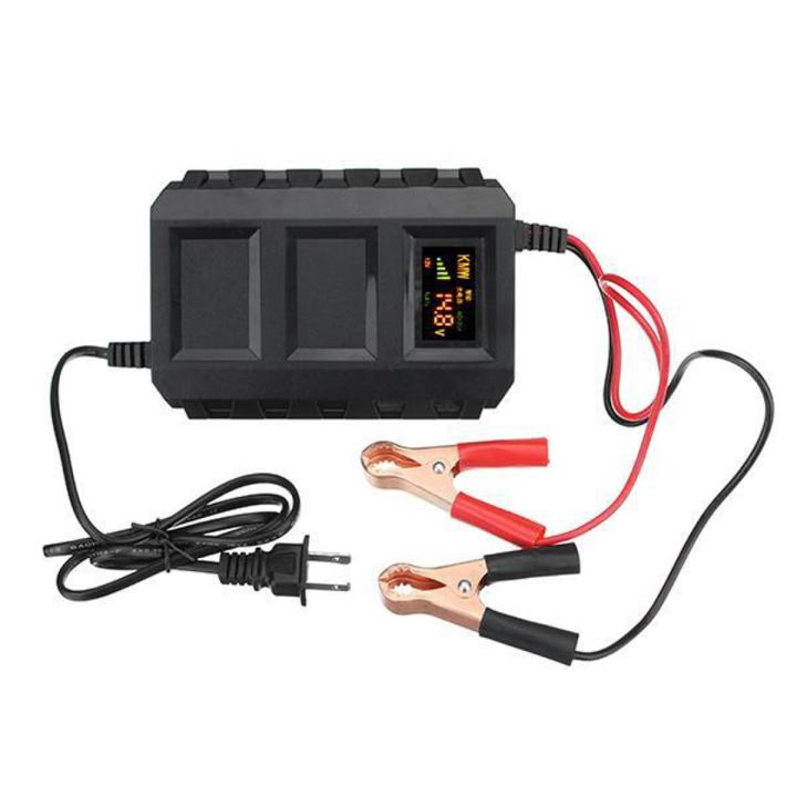20A 12V Smart Fast Battery Charger LED Display For Car Motorcycle Truck ...