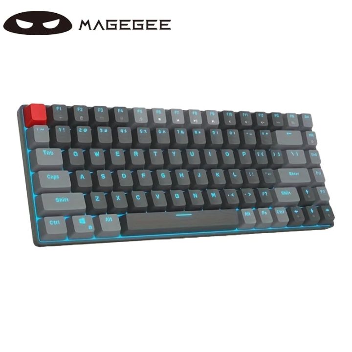 MageGee 75% Mechanical Keyboard, Wired Gaming Keyboard Backlit Small ...