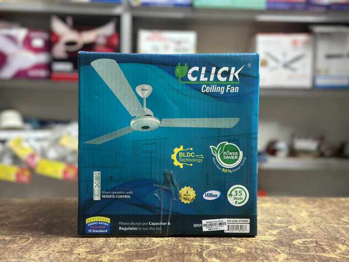 CLICK Power Saver Ceiling Fan 56” (BLDC 35W Fan) | Daraz.com.bd