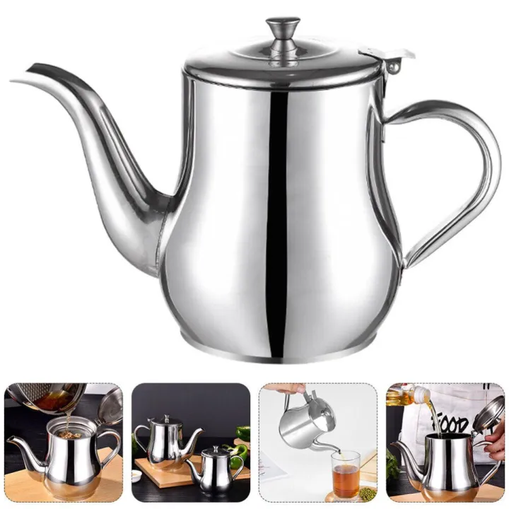 Filter screen oil kettle stainless steel household wine kettle anser ...