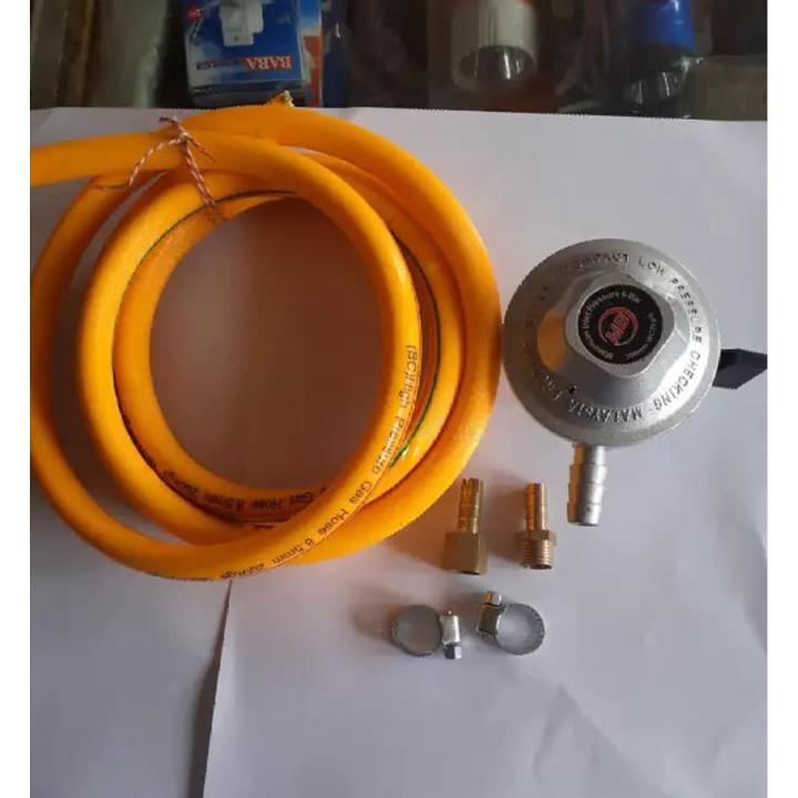 Gas Regulator / LPG Stove Regulator with full set-Malaysian Brand ...