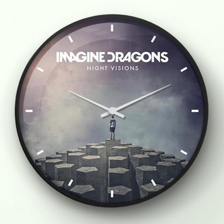 Paperboat Imagine Dragons Wall Clock 10 Inch | Daraz.com.bd
