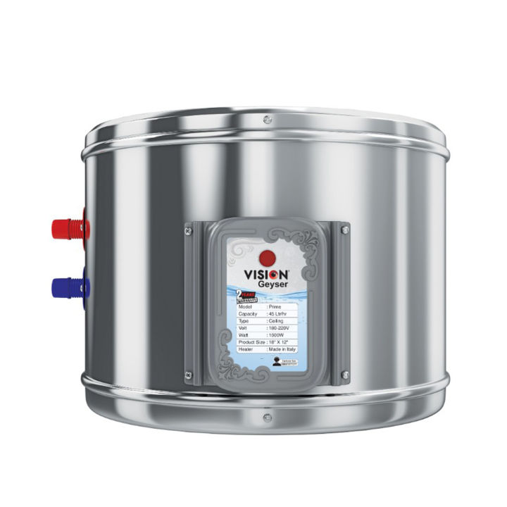 VISION 45L WATER HEATER GEYSER | Daraz.com.bd