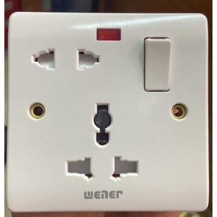 Wener multi socket 5 pin | Daraz.com.bd