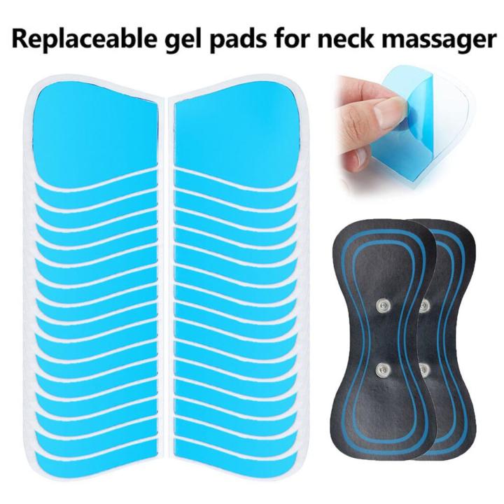 Gel Pads for EMS Neck Massager Replaceable Muscle Massager Sticker Gels ...