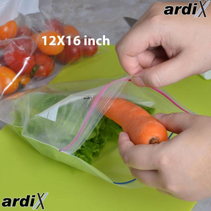 Resalable 8"X12" pack of 50 pcs Clear Zipper Poly Bag Zip Lock best ...