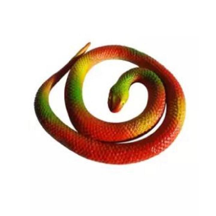 Soft Scary Fake Snake for Kids - Red | Daraz.com.bd