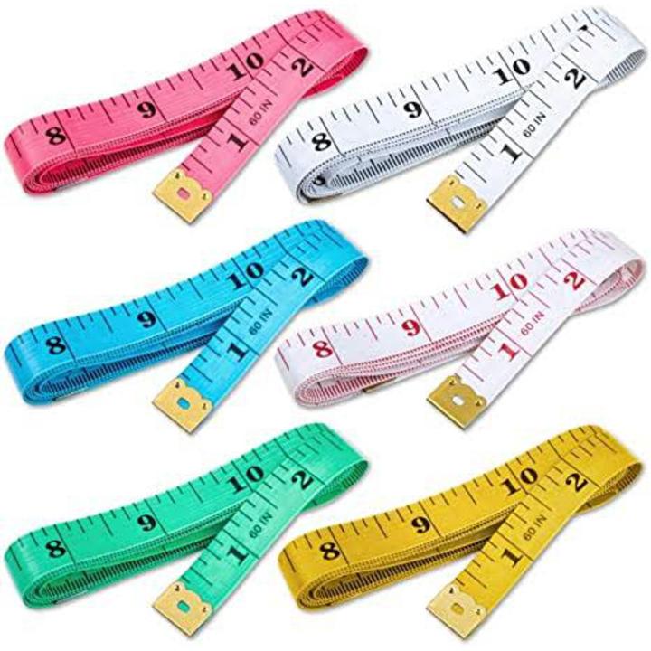 (2pcs)1.5 Meter/ 60" Length soft plastic Ruler Tailor Cloth Measure ...