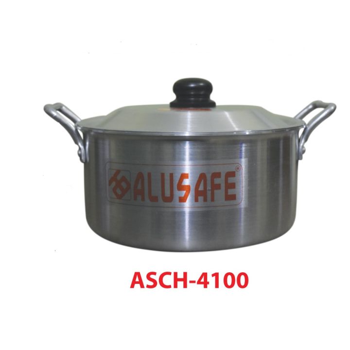 Pakistani Alusafe Cookware 34cm (Cassarol Or Saucepan) Aluminium With ...