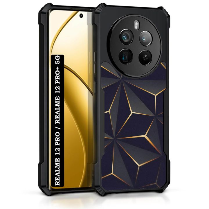 Realme P1 Protective Black Border Crystal Clear Xundd Mobile Back Case ...