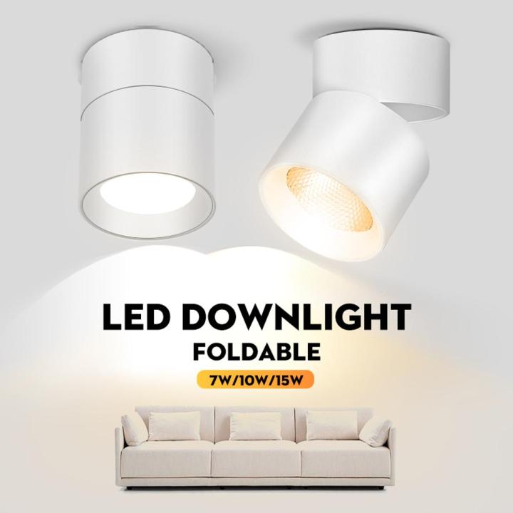 Surface Mount LED LED Downlight Ceiling Lite folded 7w 10W 10W Kitchen ...