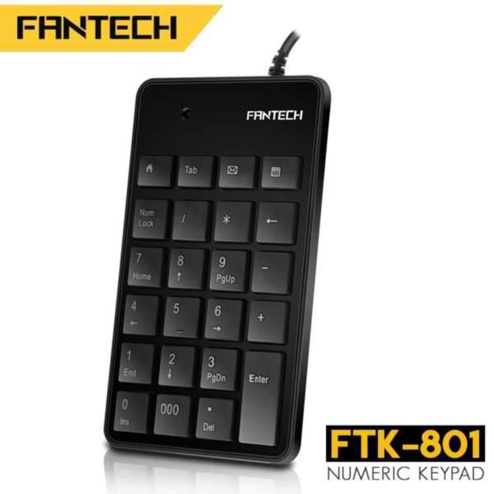 Fantech FTK801 USB Numeric Keypad With 23 Keys | Daraz.com.bd