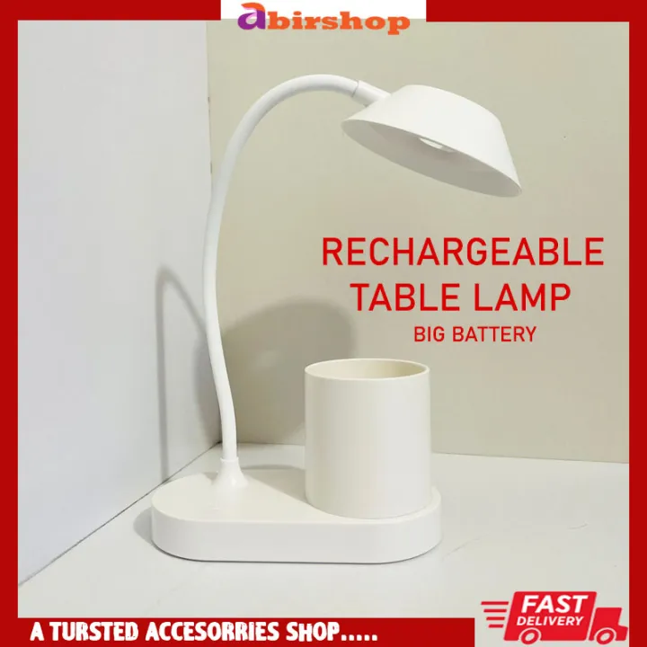 Easer Rechargeable Led Desk Lap Table Lamp Foldable Touch Control Big ...